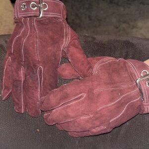 Coach | Accessories | Coach Redburg Buckle Gloves Color Is Deepsee Pics ...